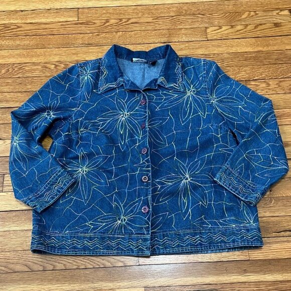 new directions | Jackets & Coats | New Direction Womens Denim Shirt ...